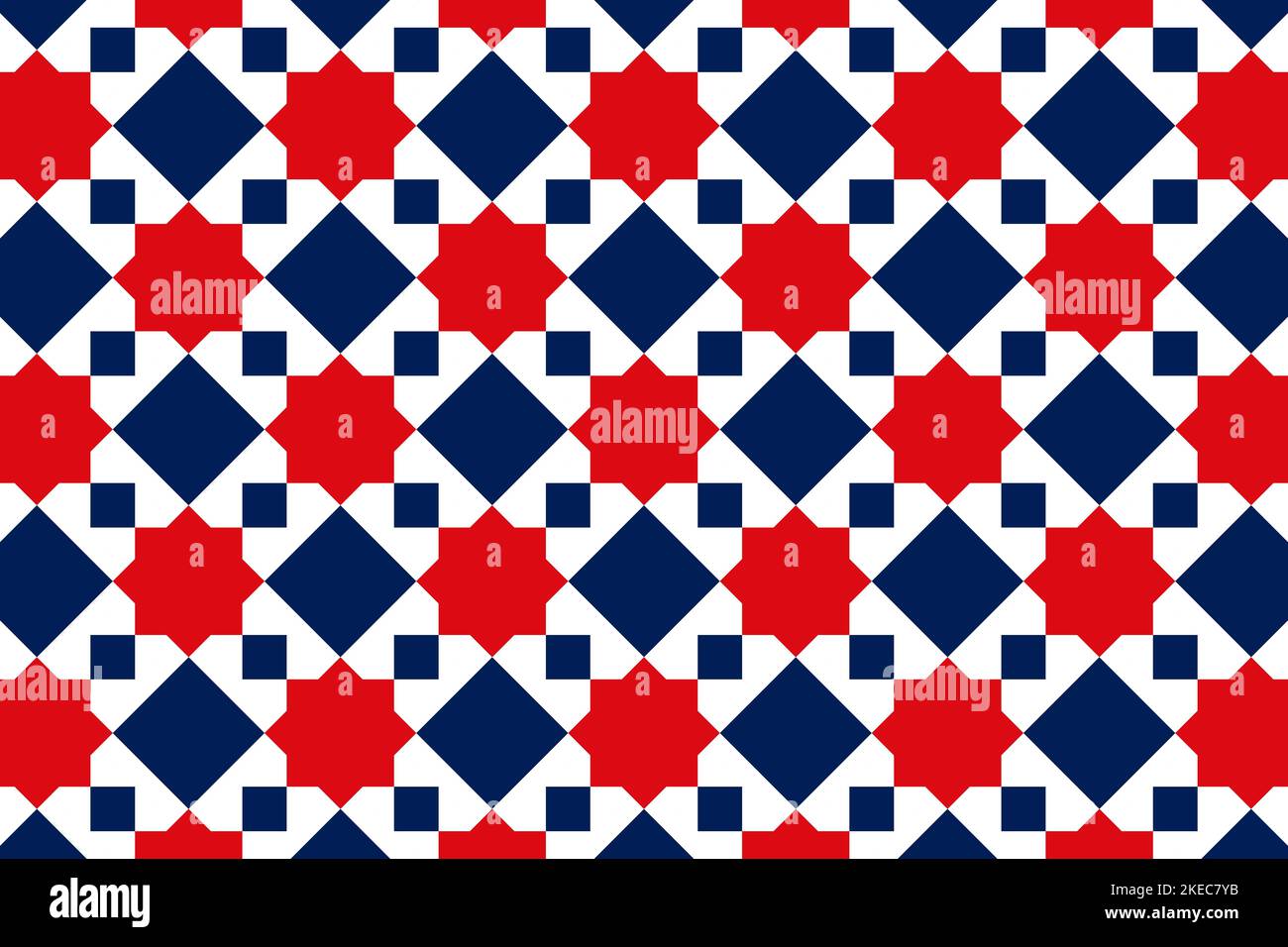 Geometric pattern in the colors of the national flag of Panama. The ...