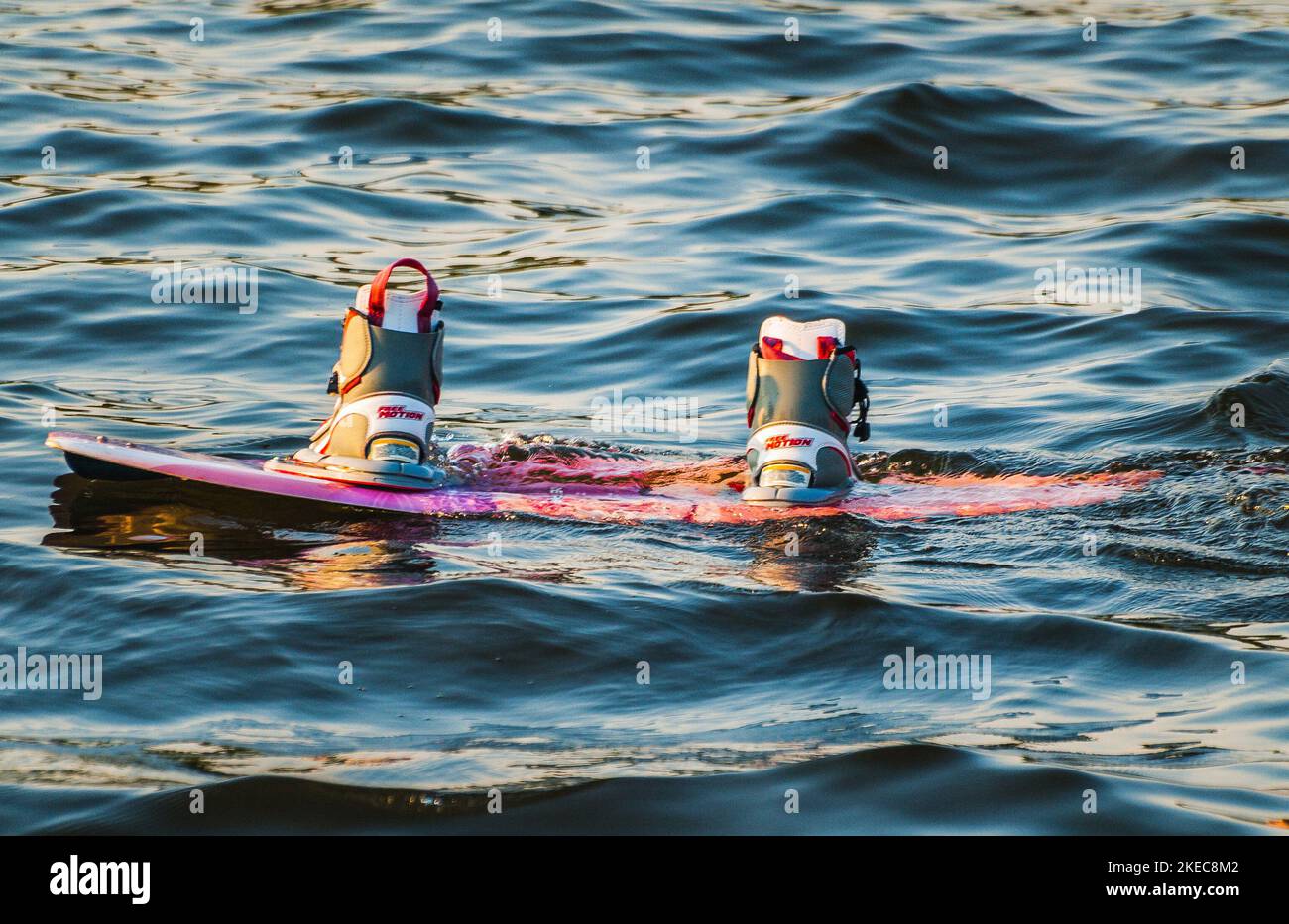 Free Motion wakeboard drifting in water (soft focus Stock Photo - Alamy