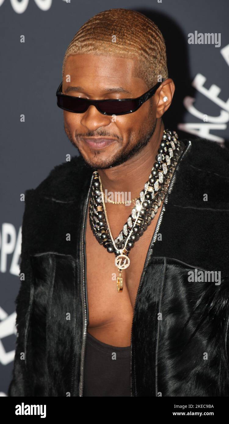 London, UK. Usher at the Opening of Flipper’s Roller Boogie Palace ...