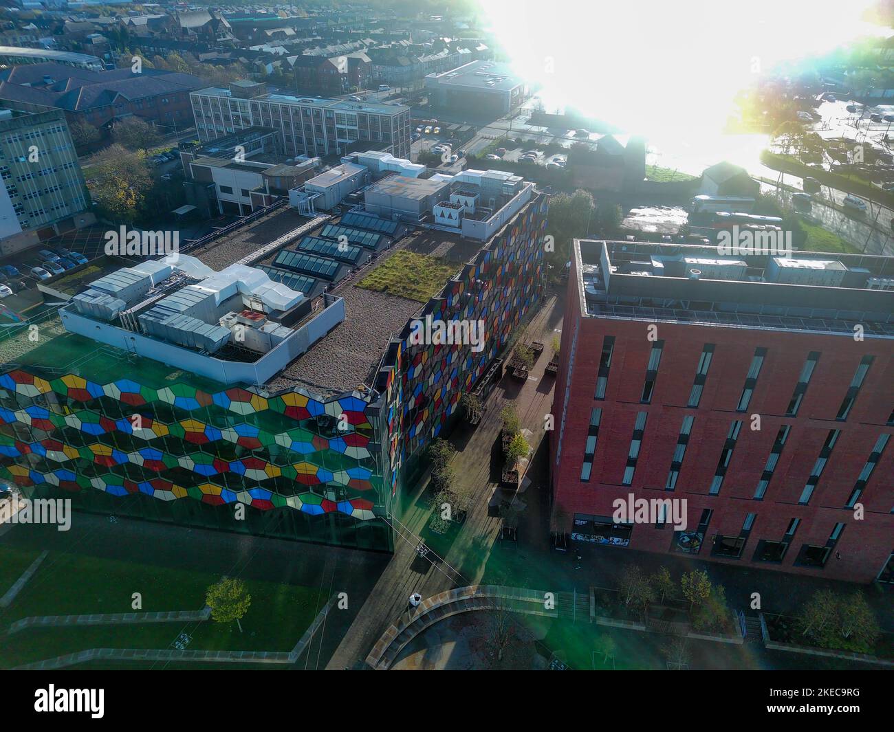 Random Drone Shots aerial Images From Stoke-On-Trent Stock Photo - Alamy