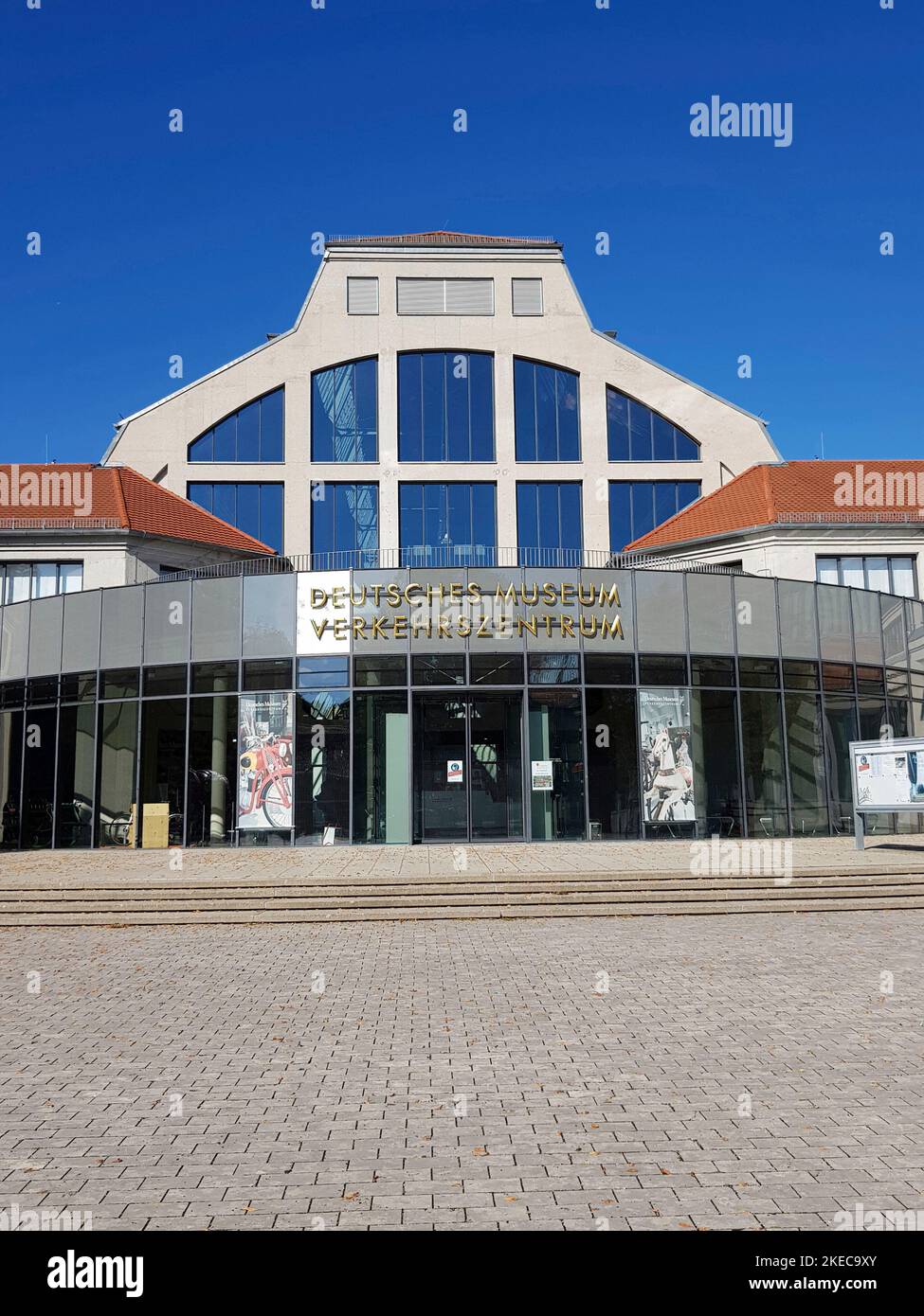 The Verkehrszentrrum is a branch of the Deutsches Museum at Bavariapark ...