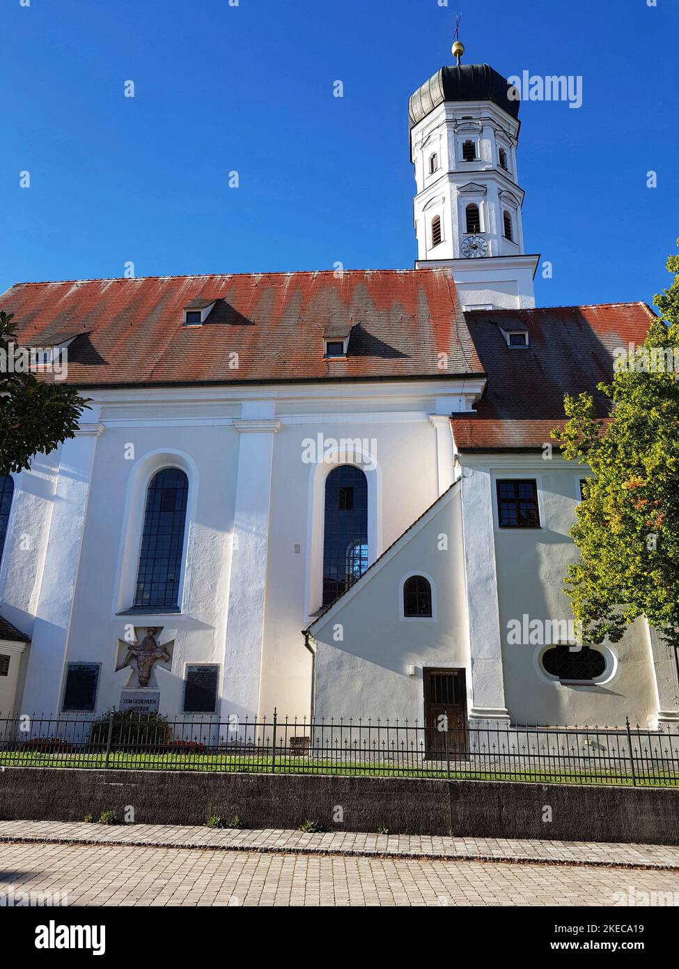 Raisting, Church of St. Remigius, built 1692 to 1696, Upper Bavarian ...