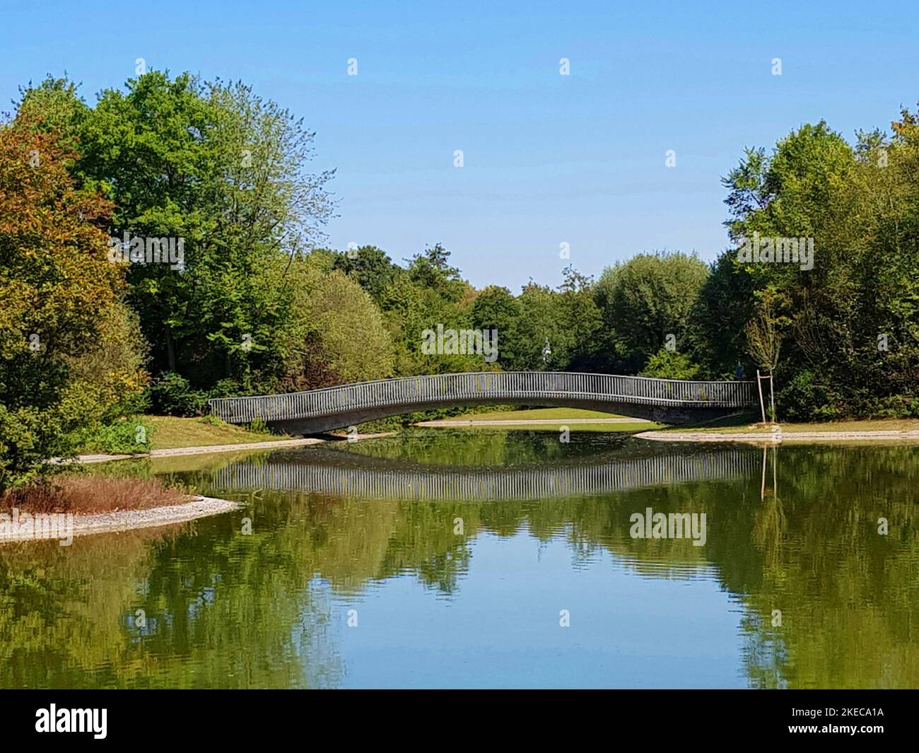 Ostpark, Neuperlach district, the 56-hectare park was officially opened ...
