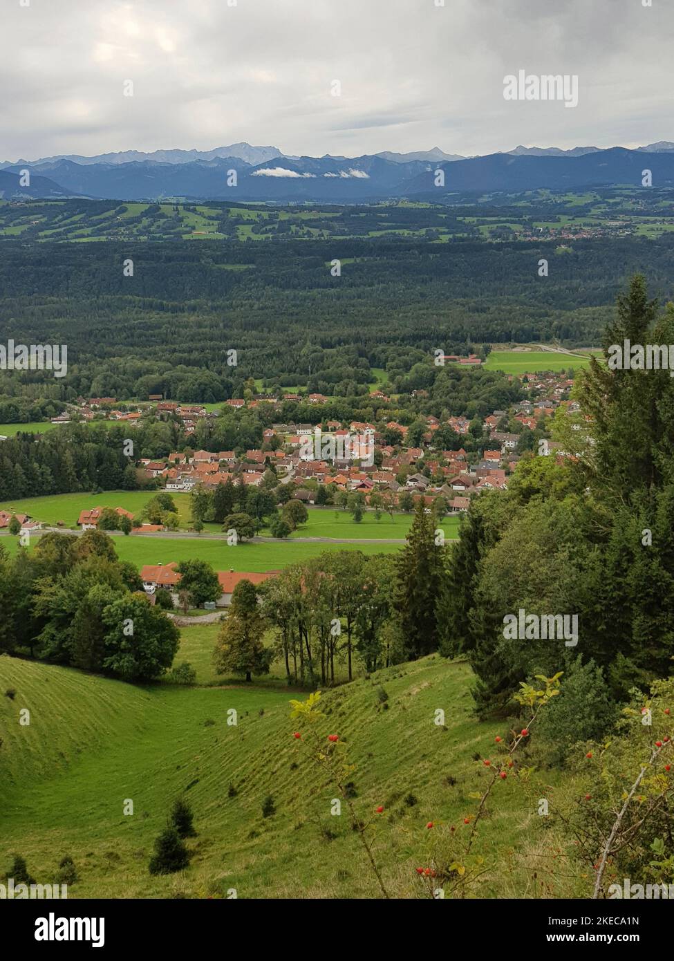 Hohenpeissenberg, Weilheim-Schongau district, famous for its pilgrimage ...