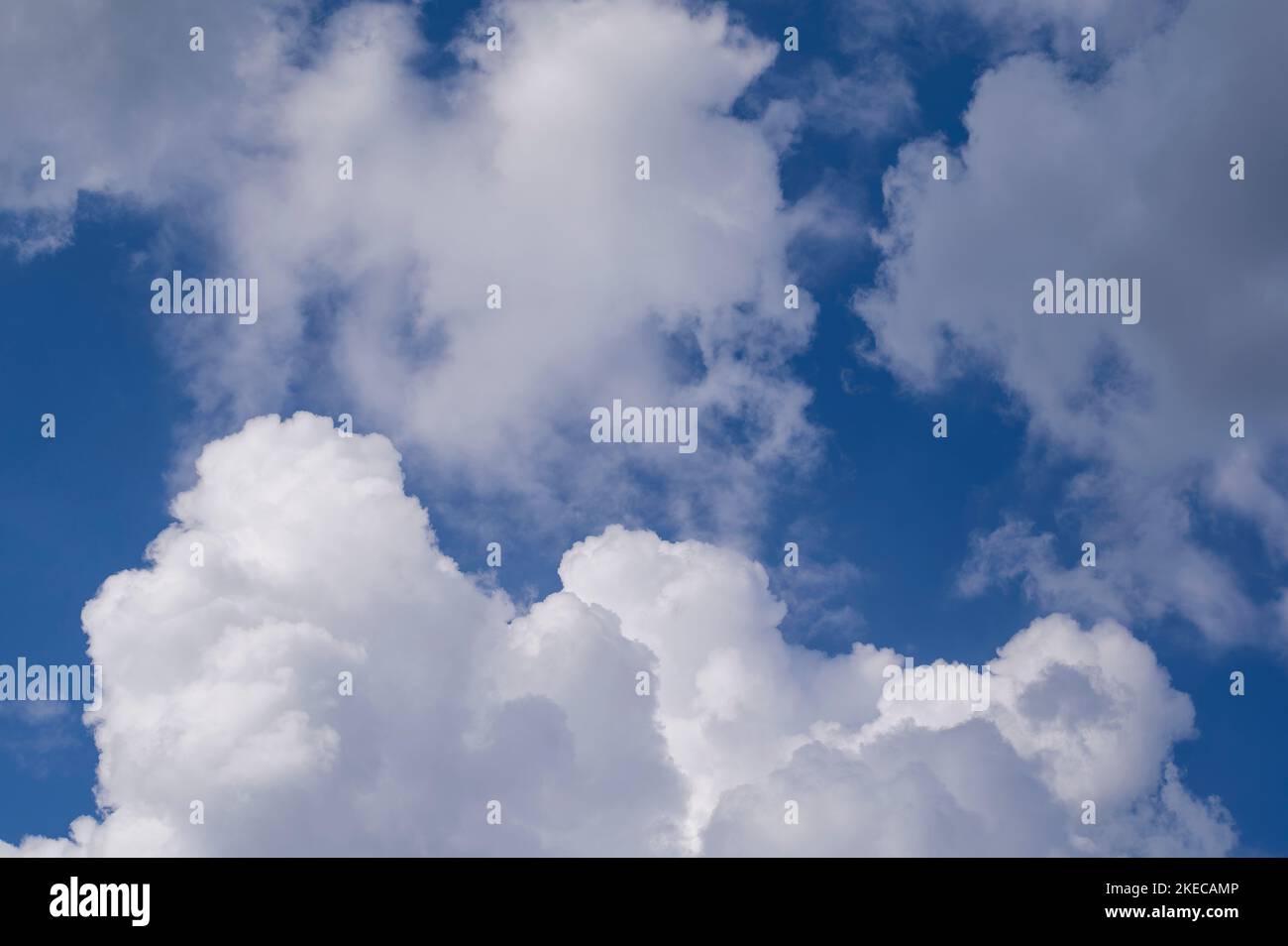 Spring clouds and blue sky Stock Photo - Alamy