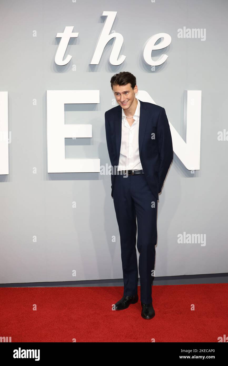 Isaac Hudson attends the UK Premiere of "The Menu" at BFI Southbank ...