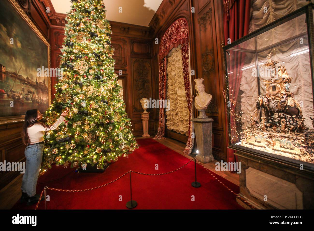 Waddesdon Manor Buckinghamshire, England.11 Nov 2022 This November ...