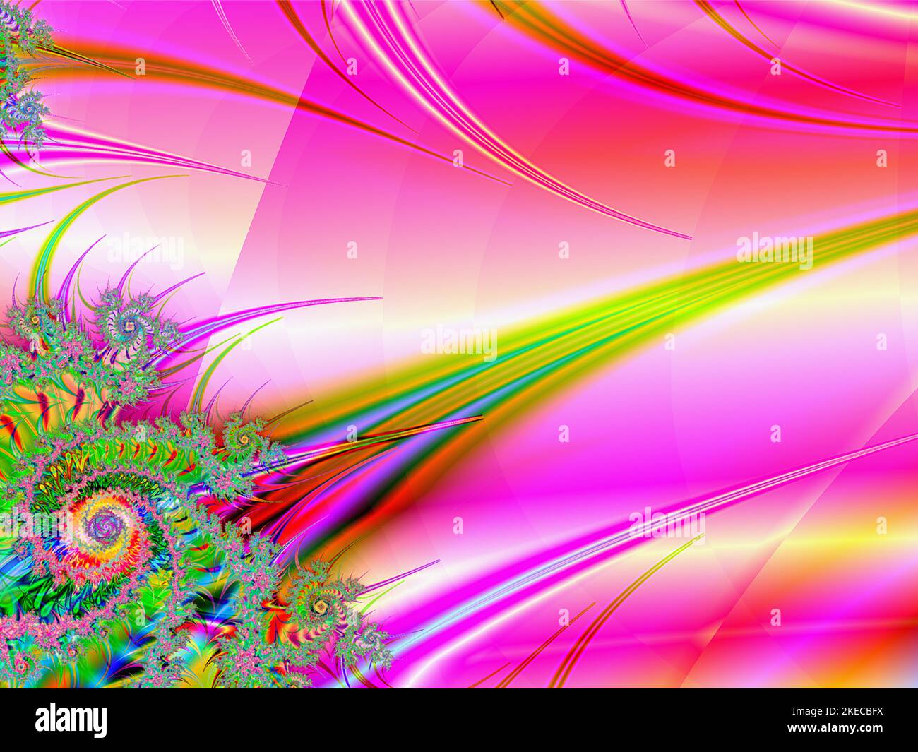 abstract bright multicolor linear pattern, color graphics, background ...