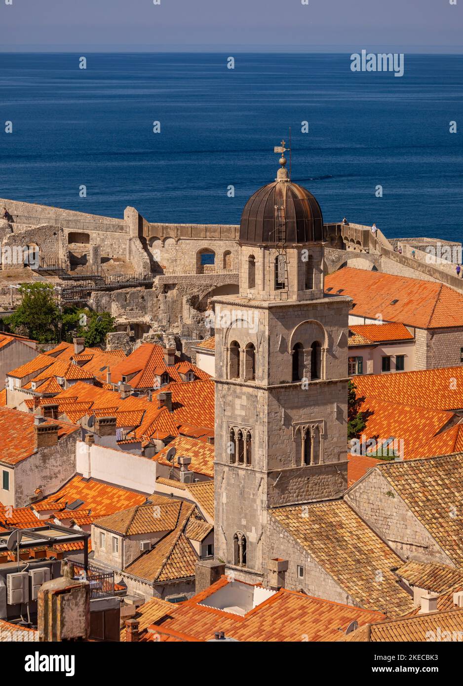 DUBROVNIK, CROATIA, EUROPE - Franciscan Monastery bell tower in the ...