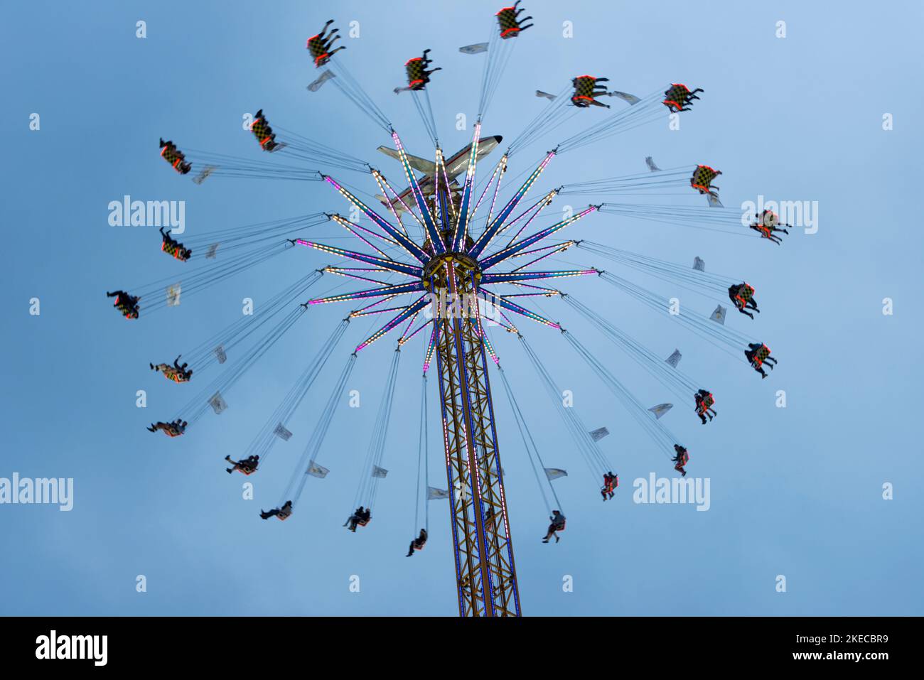 Munich, Oktoberfest, fun ride Stock Photo - Alamy