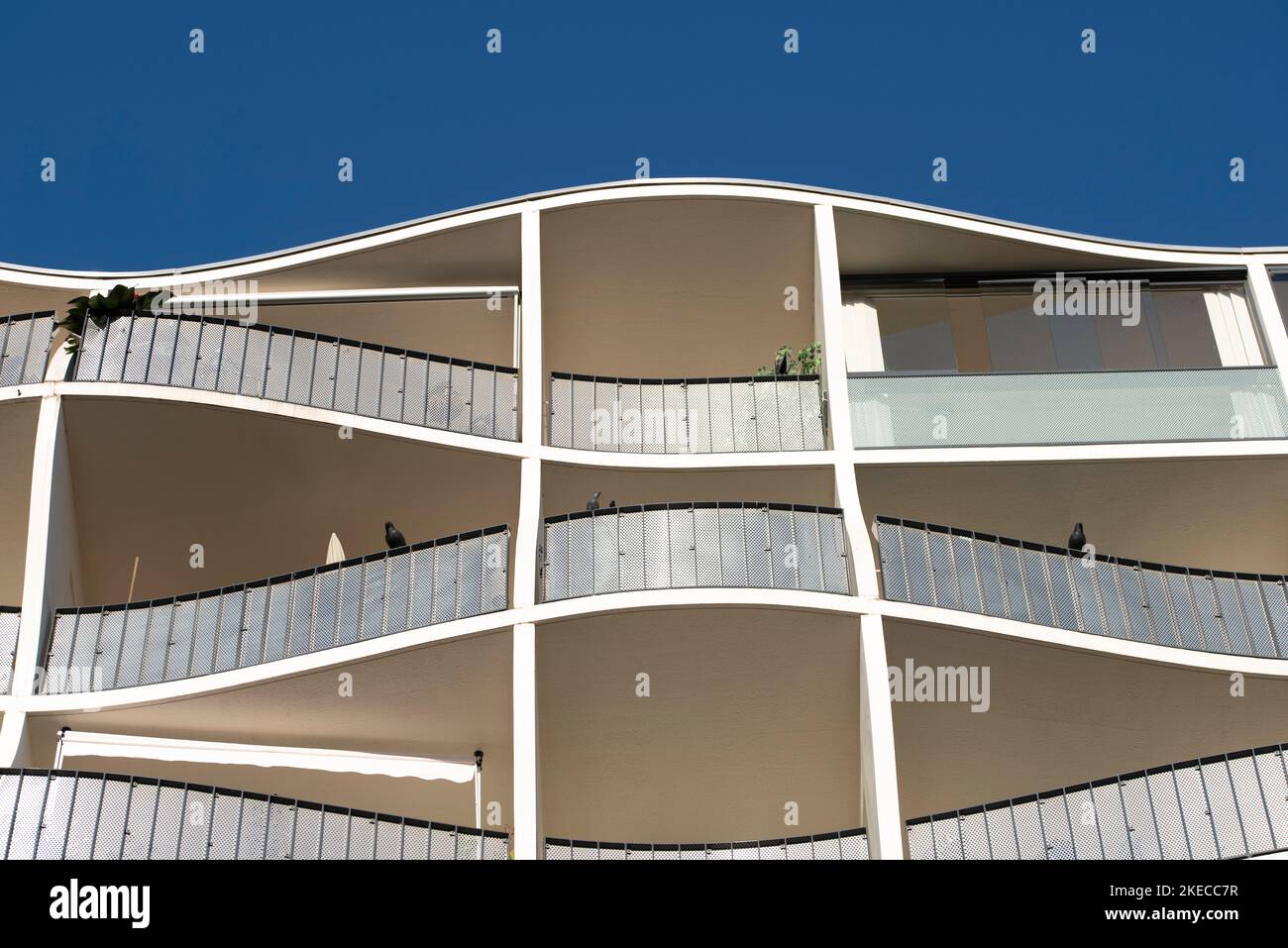 Curved balcony hi-res stock photography and images - Alamy