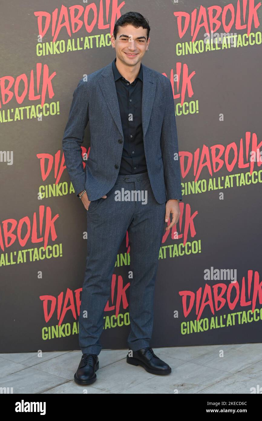 Rome, Italy. 11th Nov, 2022. Giacomo Giorgio attends the photocall of ...