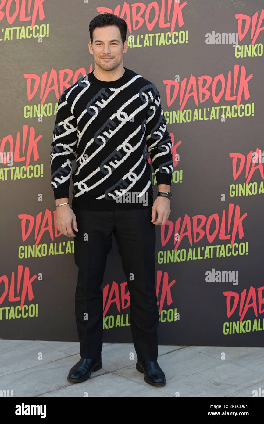 Rome, Italy. 11th Nov, 2022. Giacomo Gianniotti attends the photocall ...