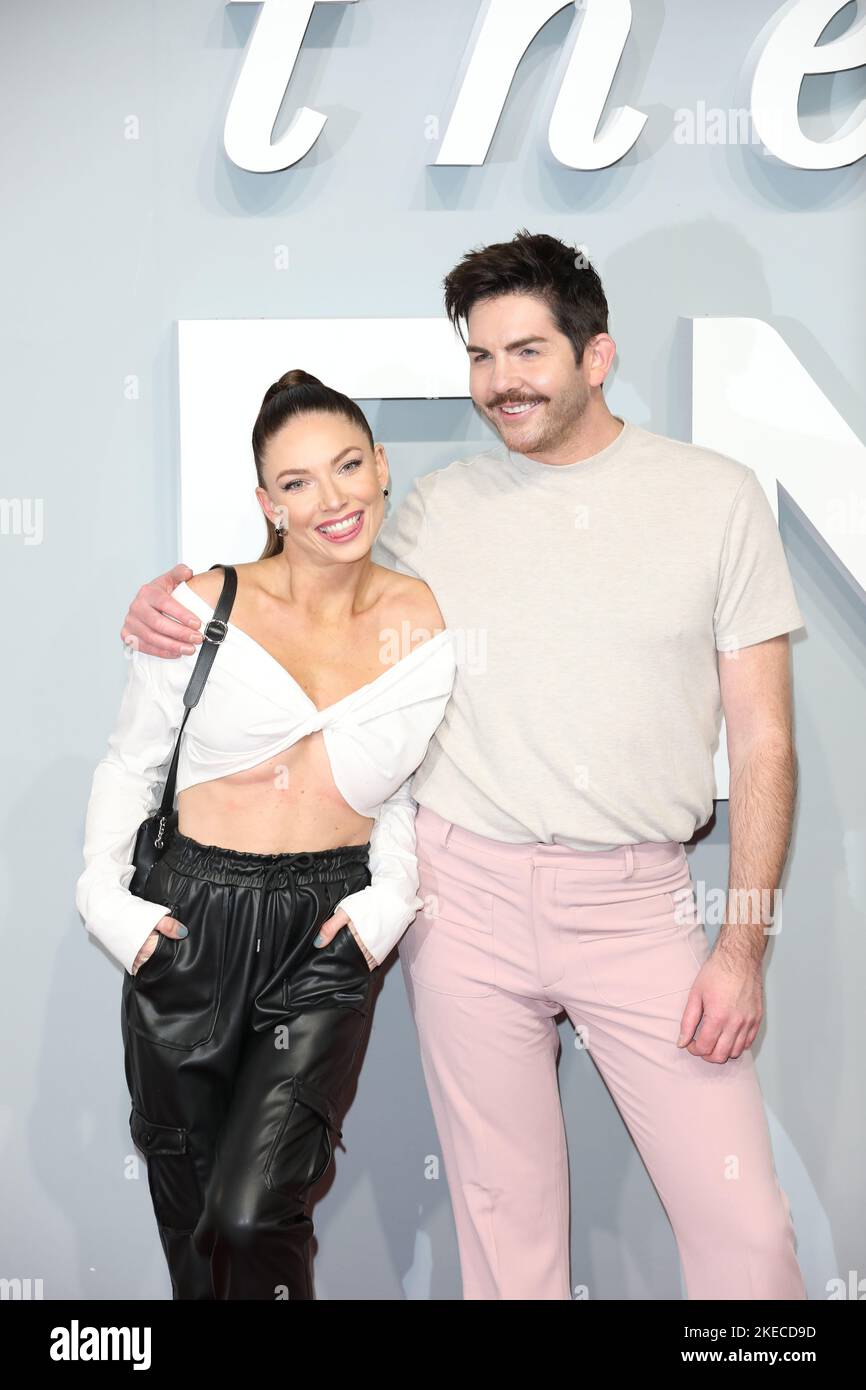 Scott McGlynn and April Banbury attend the UK Premiere of "The Menu" at ...