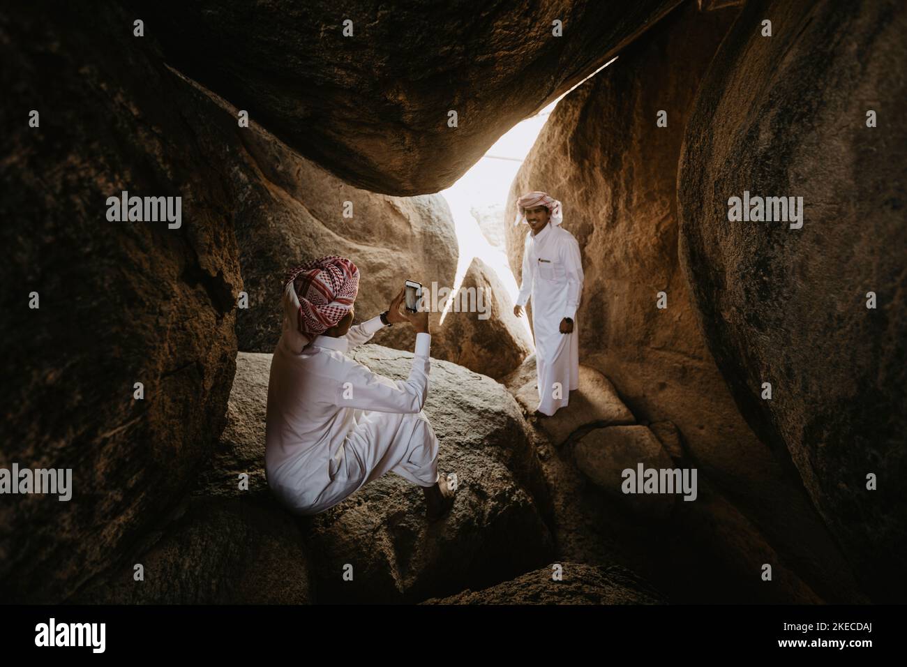 Saudi Arabia, Najran province, Najran, rock, Arab, cave Stock Photo - Alamy