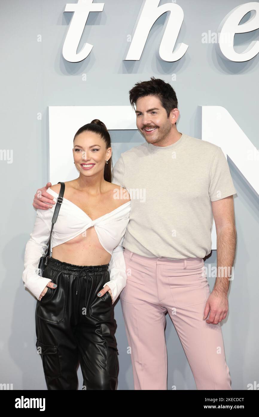Scott McGlynn and April Banbury attend the UK Premiere of "The Menu" at ...
