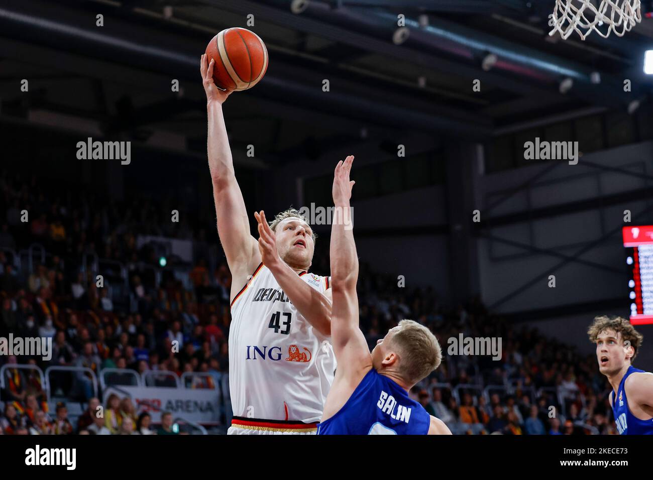 Bamberg, Germany. 11th Nov, 2022. Basketball: World Cup Qualification ...