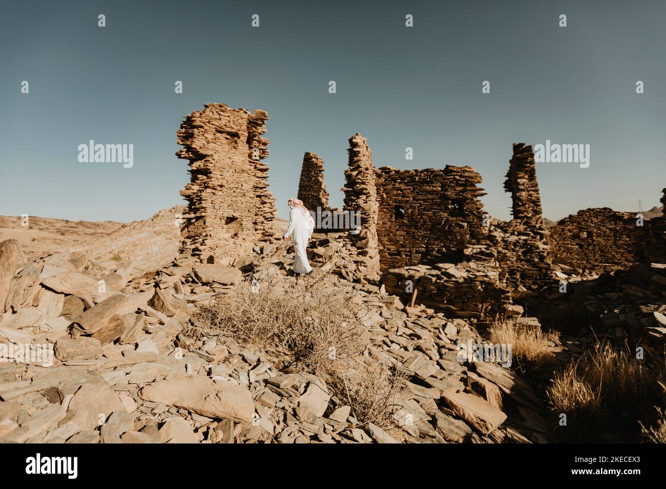 Saudi Arabia, Najran Province, Najran, Ruin, Arabs Stock Photo - Alamy