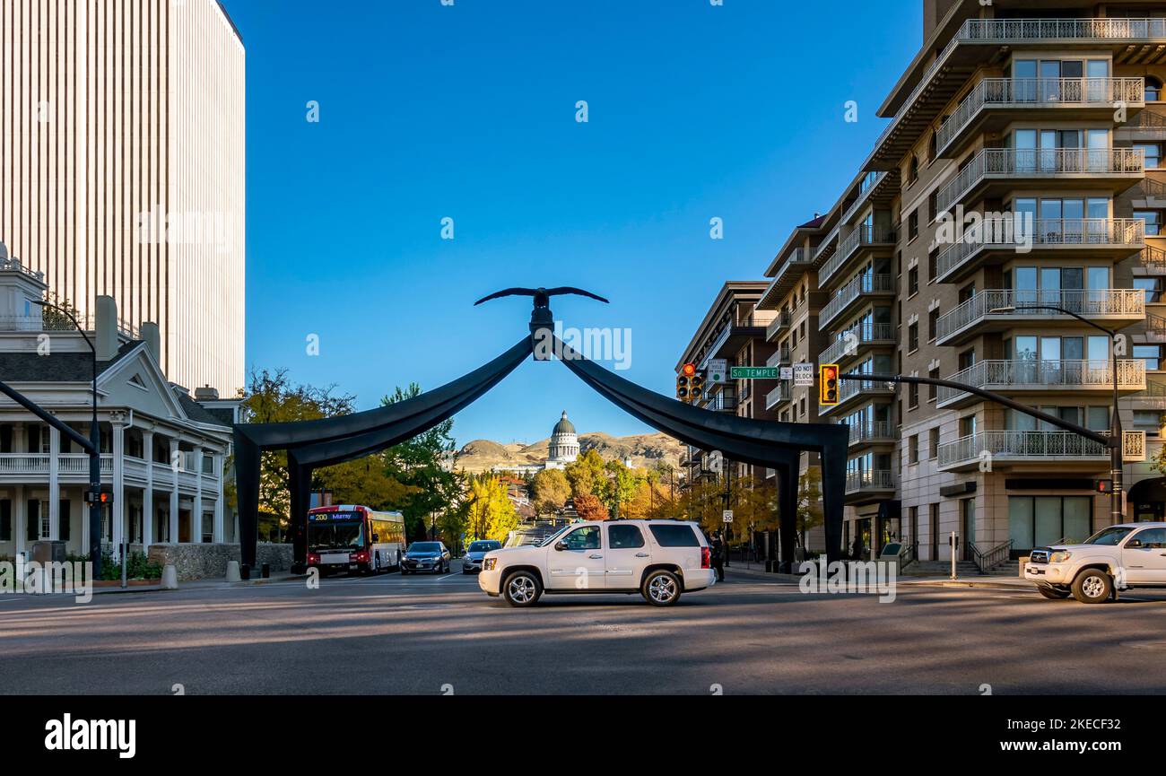 Beehive house salt lake city hi-res stock photography and images - Alamy
