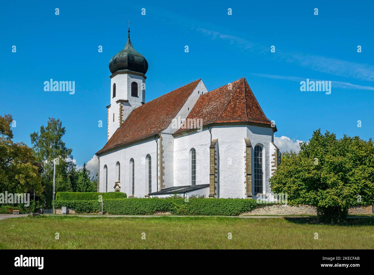 The choir and tower of the church of St. Stephen, the so-called 'castle ...