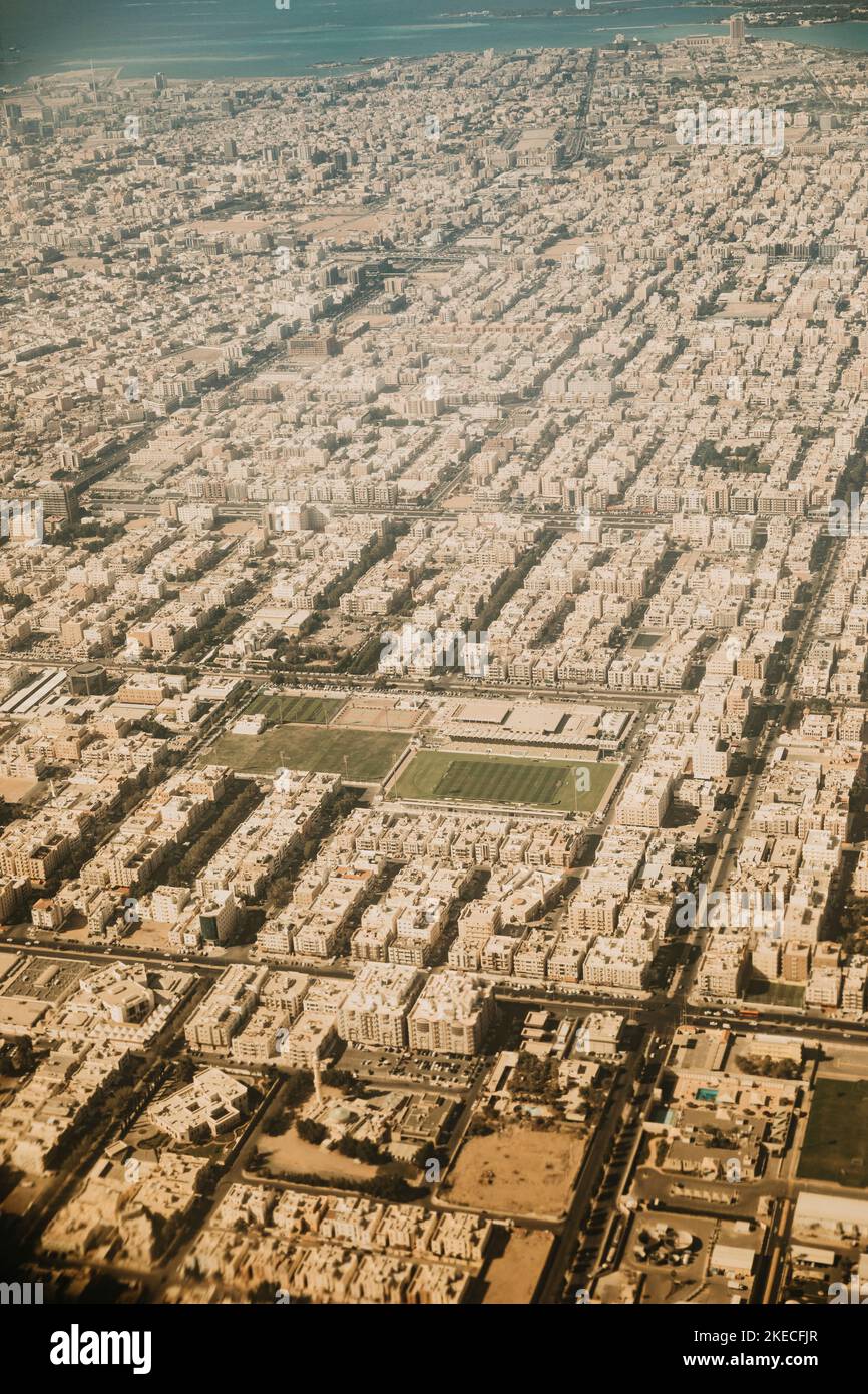 Saudi Arabia, Mecca Province, City: Jeddah/Jiddah, aerial view Stock ...