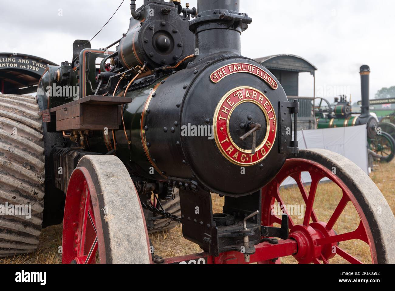 Tarrant Hinton.Dorset.United Kingdom.August 25th 2022.A 1910 Garrett ...