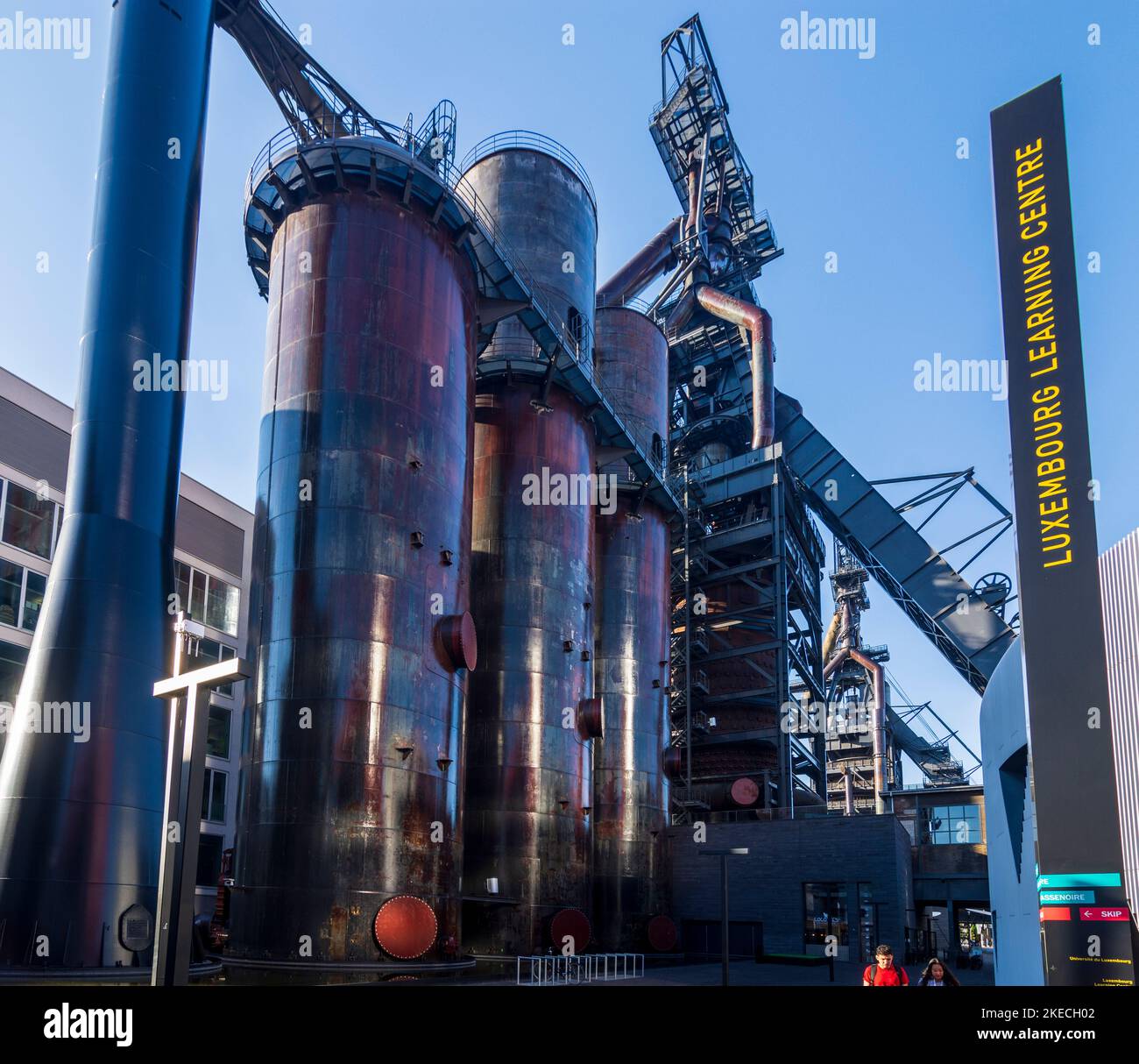 Blast furnaces of belval hi-res stock photography and images - Alamy