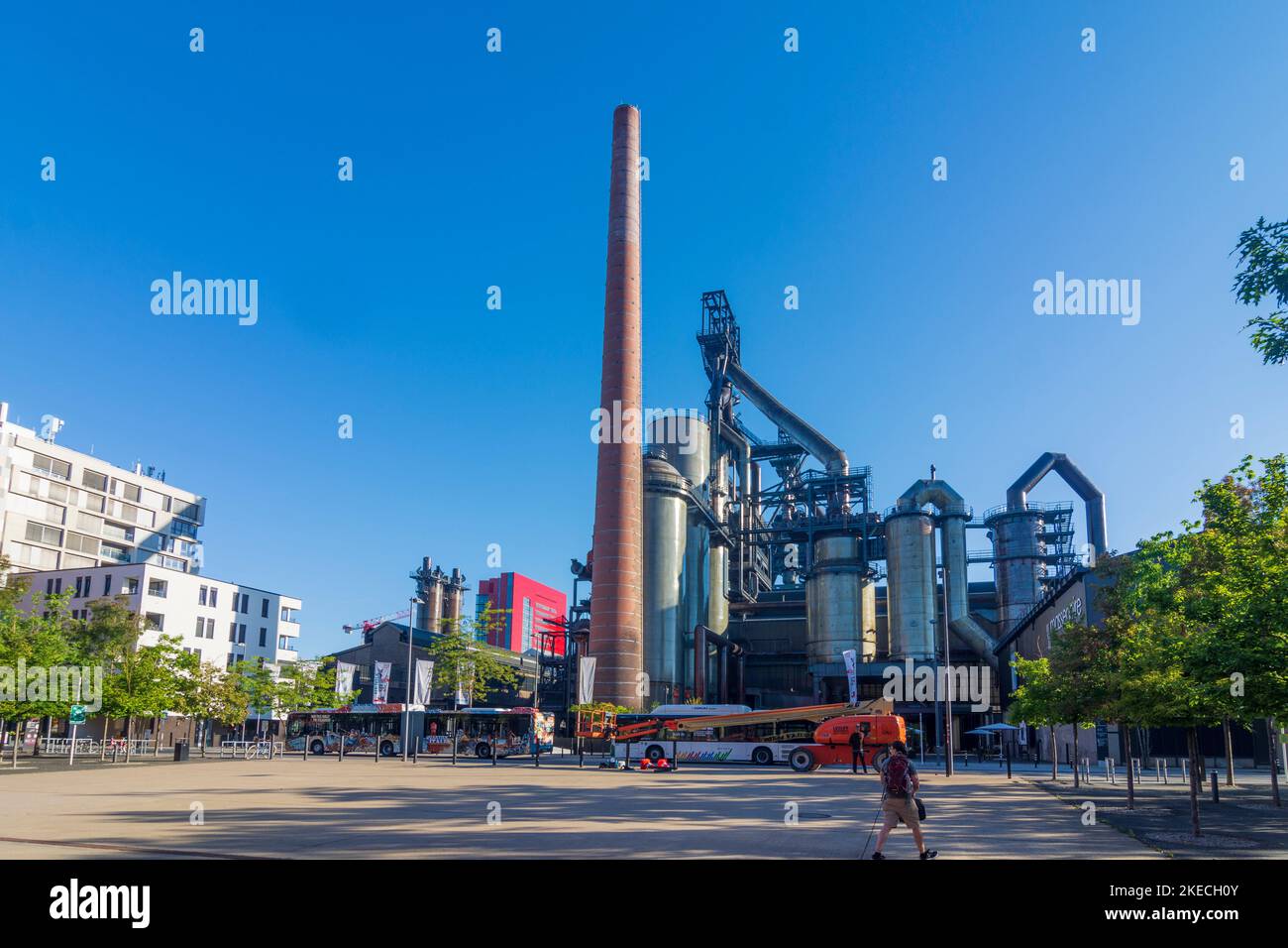 Blast furnaces of belval in luxembourg hi-res stock photography and ...