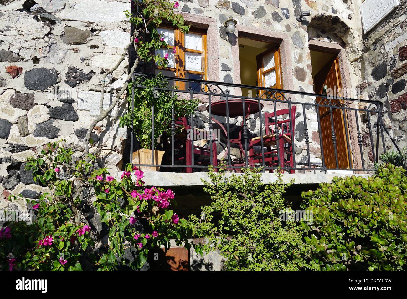 Pyrgos Kallistis, Santorini, Greece, Europe Stock Photo - Alamy