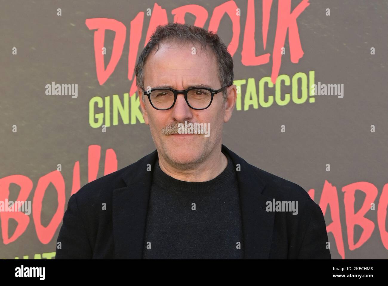 Valerio Mastrandrea attends the photocall of the movie "Diabolik Ginco ...