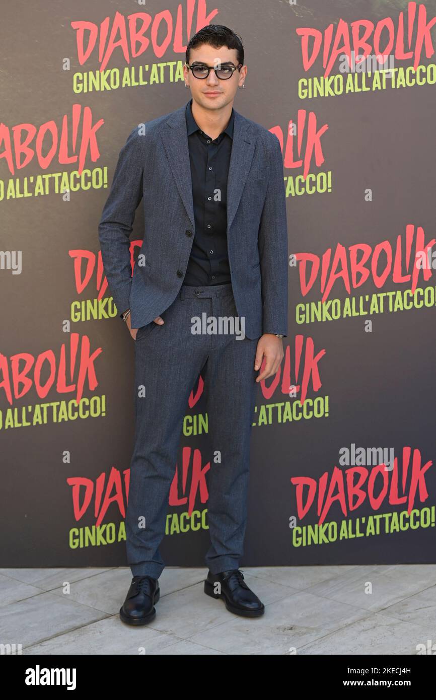Giacomo Giorgio attends the photocall of the movie "Diabolik Ginco all ...
