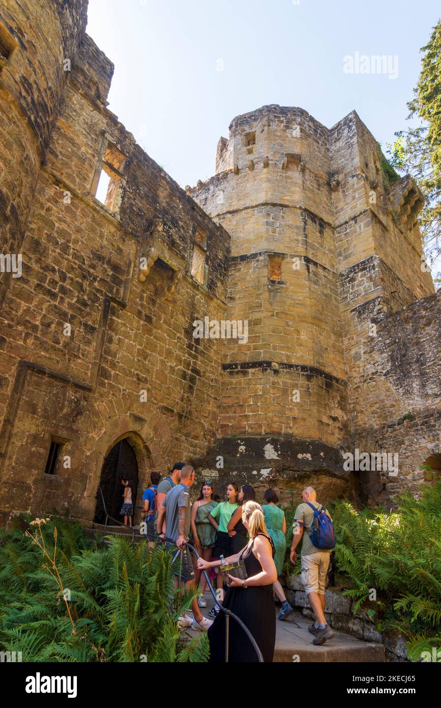 Beaufort (Beefort, Befort), Beaufort Castle in Luxembourg Stock Photo ...