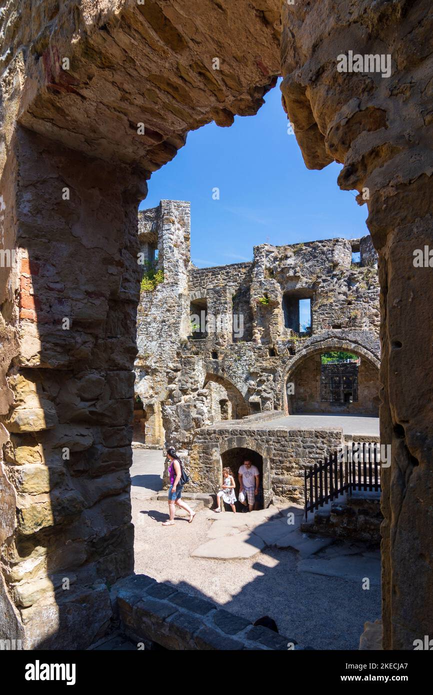 Beaufort (Beefort, Befort), Beaufort Castle in Luxembourg Stock Photo ...
