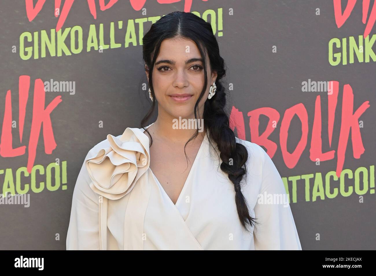 Ester Pantano attends the photocall of the movie "Diabolik Ginco all ...