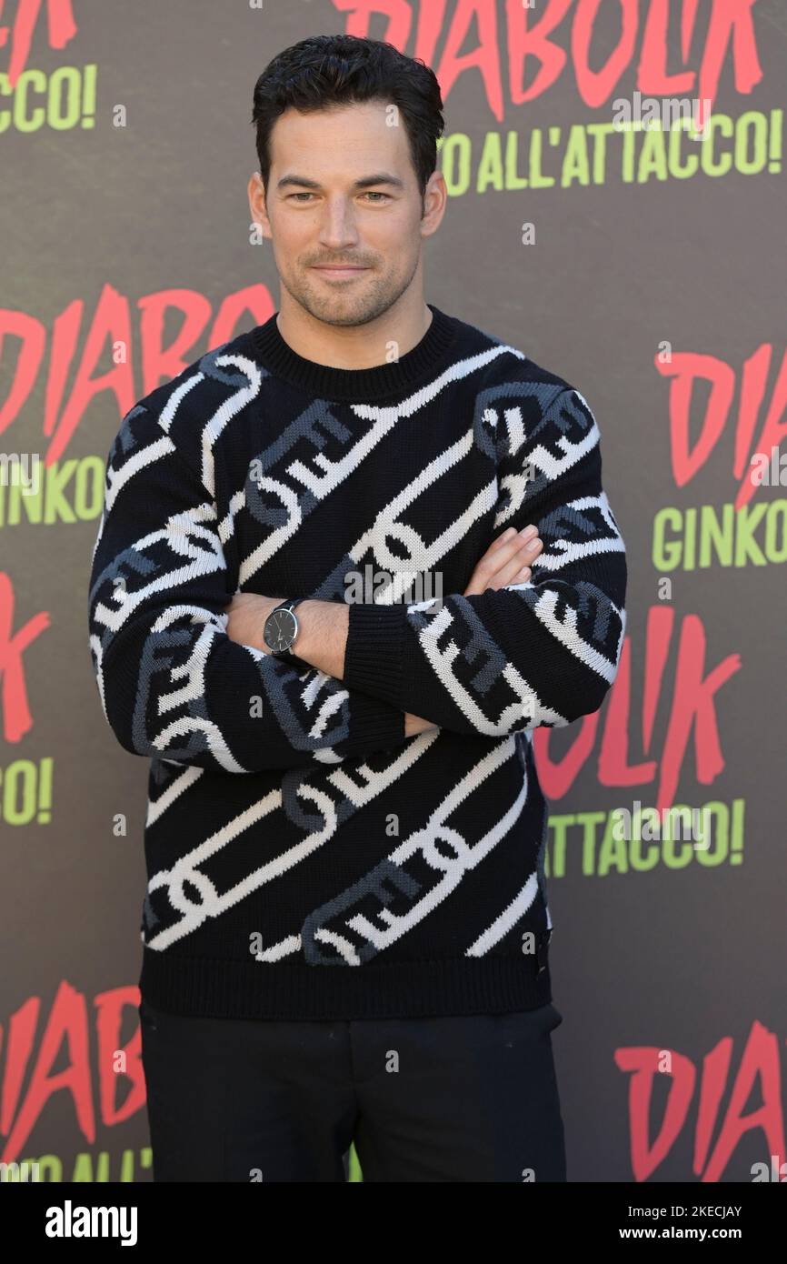 Giacomo Gianniotti attends the photocall of the movie "Diabolik Ginco ...