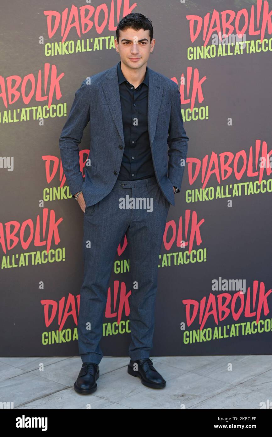 Giacomo Giorgio attends the photocall of the movie "Diabolik Ginco all ...