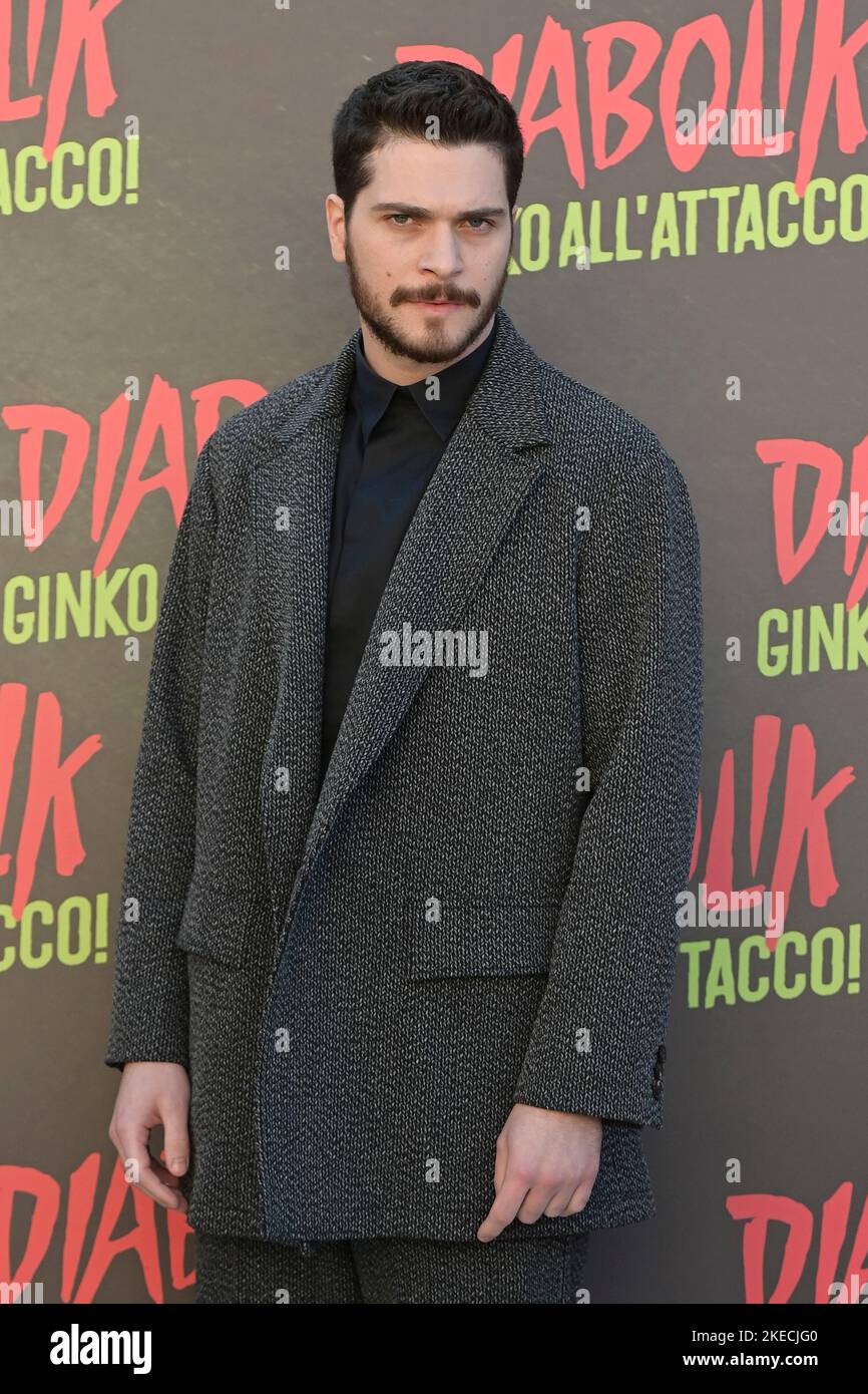 Alessio Lapice attends the photocall of the movie "Diabolik Ginco all ...