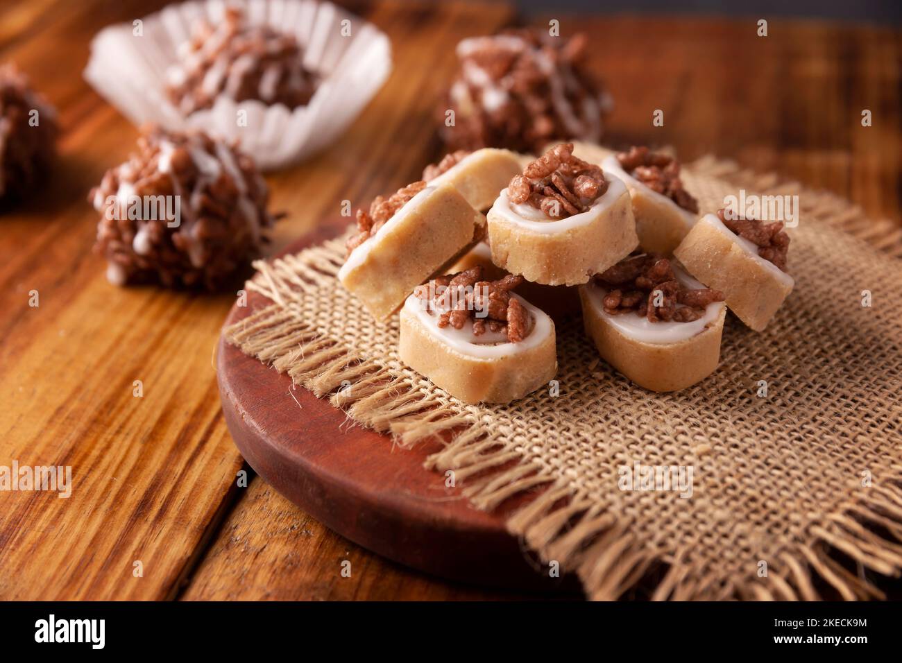 Homemade Mexican sweets, made from sweetened milk, traditionally ...