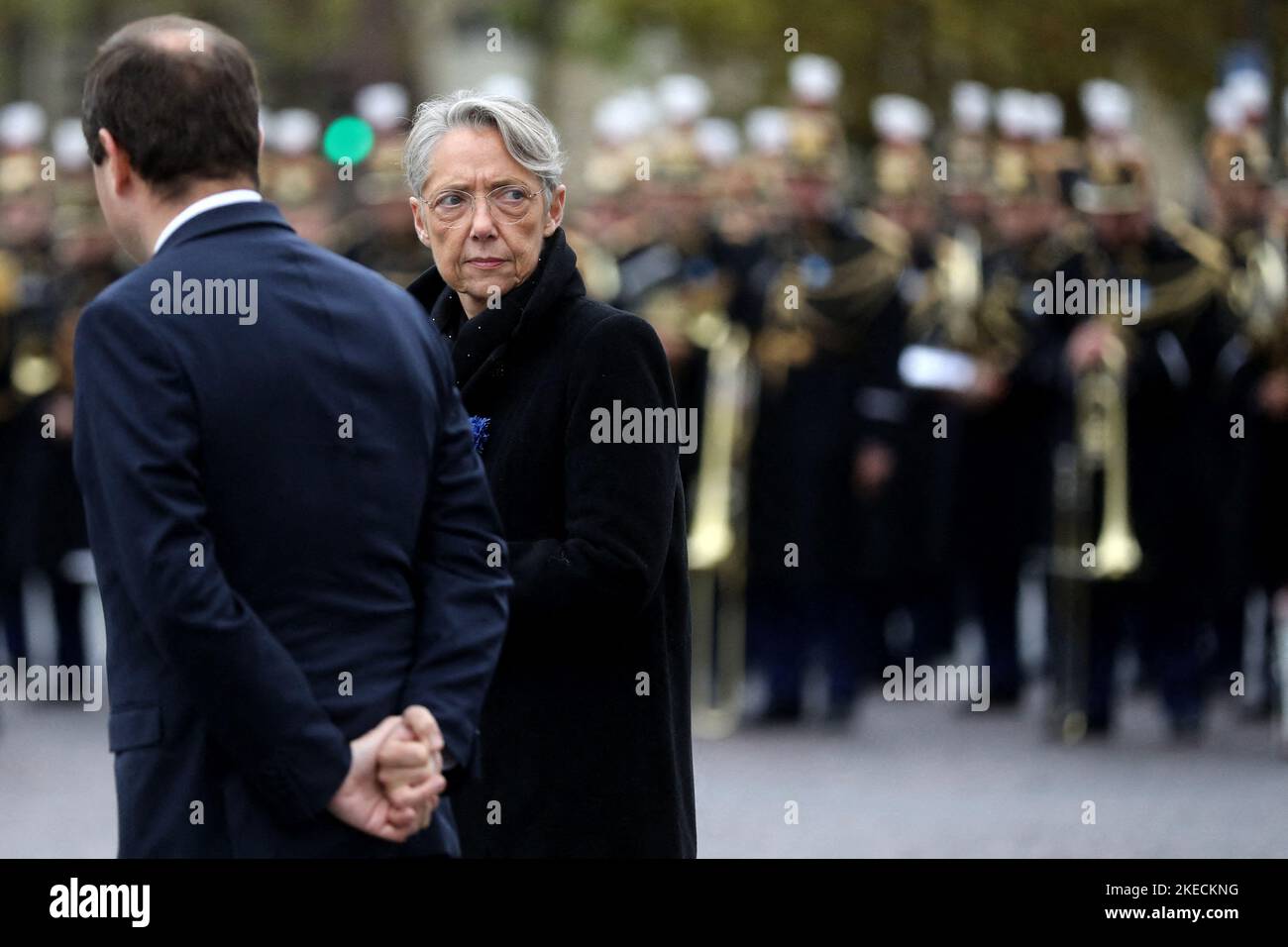 Paris, France. 11th Nov 2022. French President during the ...