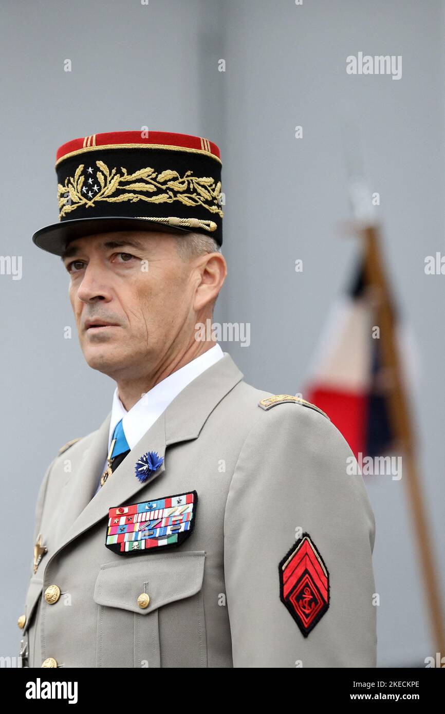 Paris, France. 11th Nov 2022. French President during the ...