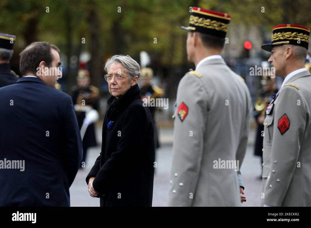 Paris, France. 11th Nov 2022. French President during the ...