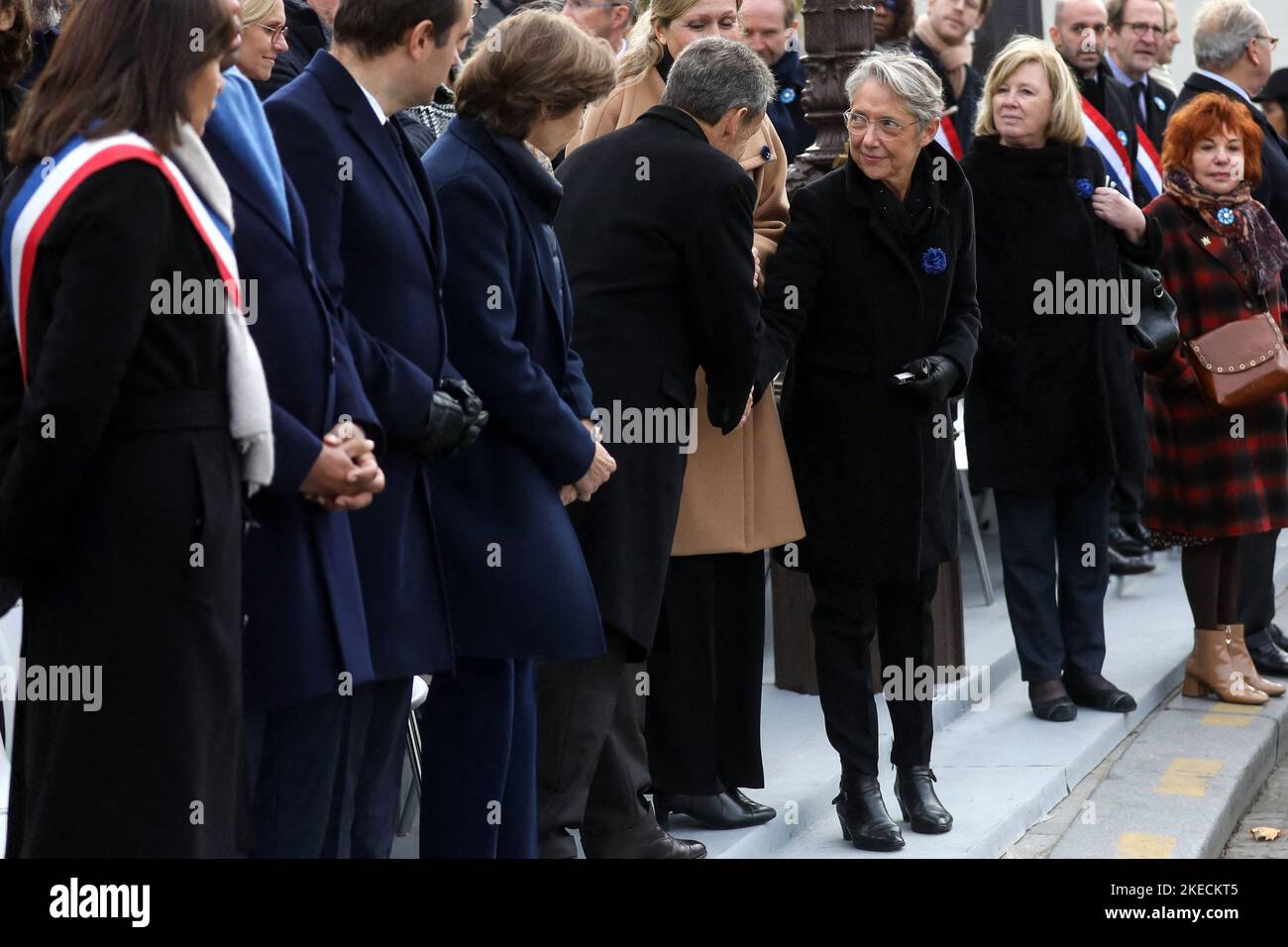 Paris, France. 11th Nov 2022. French President during the ...