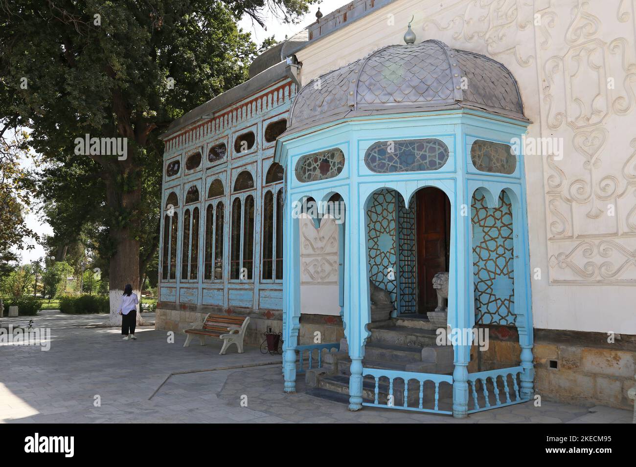 Inner Courtyard, Sitorai Mokhi Khosa (Palace of Moon-Like Stars) - the ...