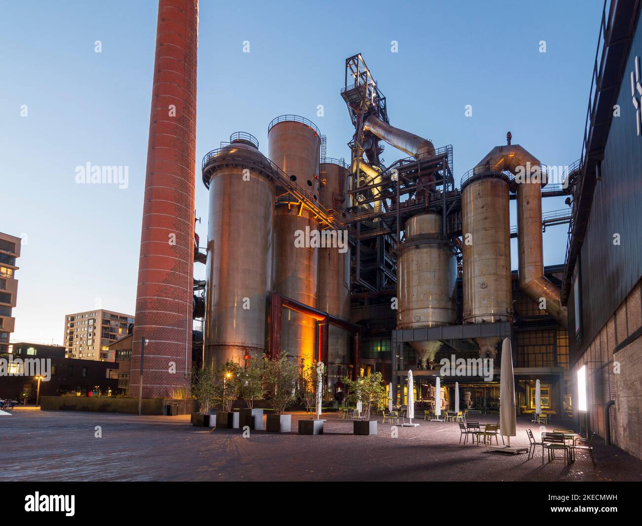 Blast furnaces of belval in luxembourg hi-res stock photography and ...