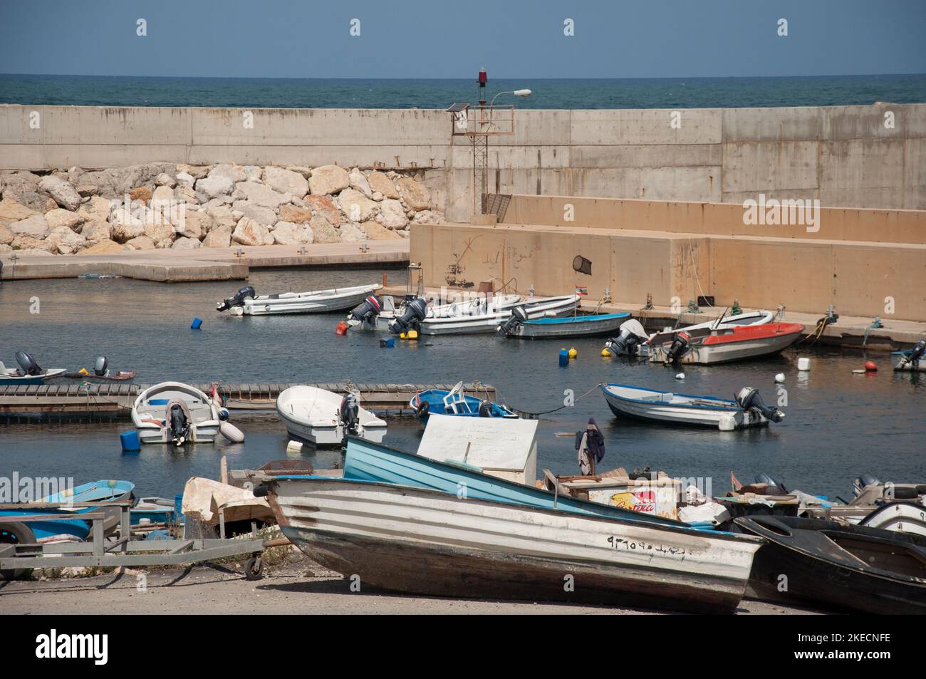 Small Harbour, Corniche, Beirut, Lebanon Stock Photo - Alamy