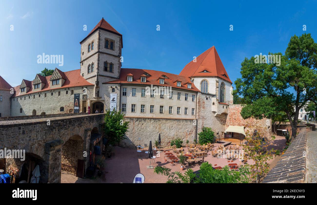 Halle (Saale), art museum Kunstmuseum Moritzburg Castle in Saxony ...