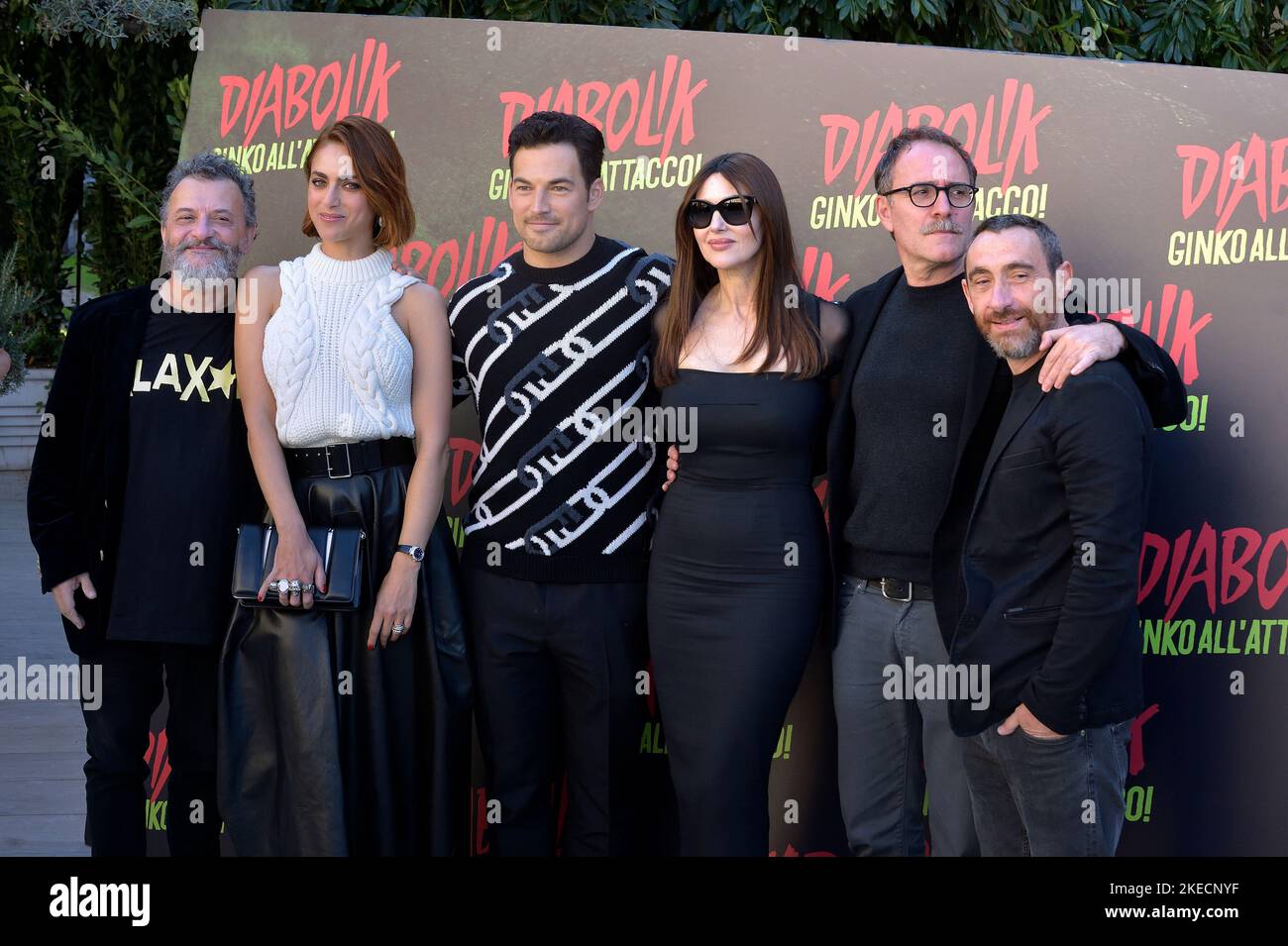 Marco Manetti, Miriam Leone, Giacomo Gianniotti, Monica Bellucci ...