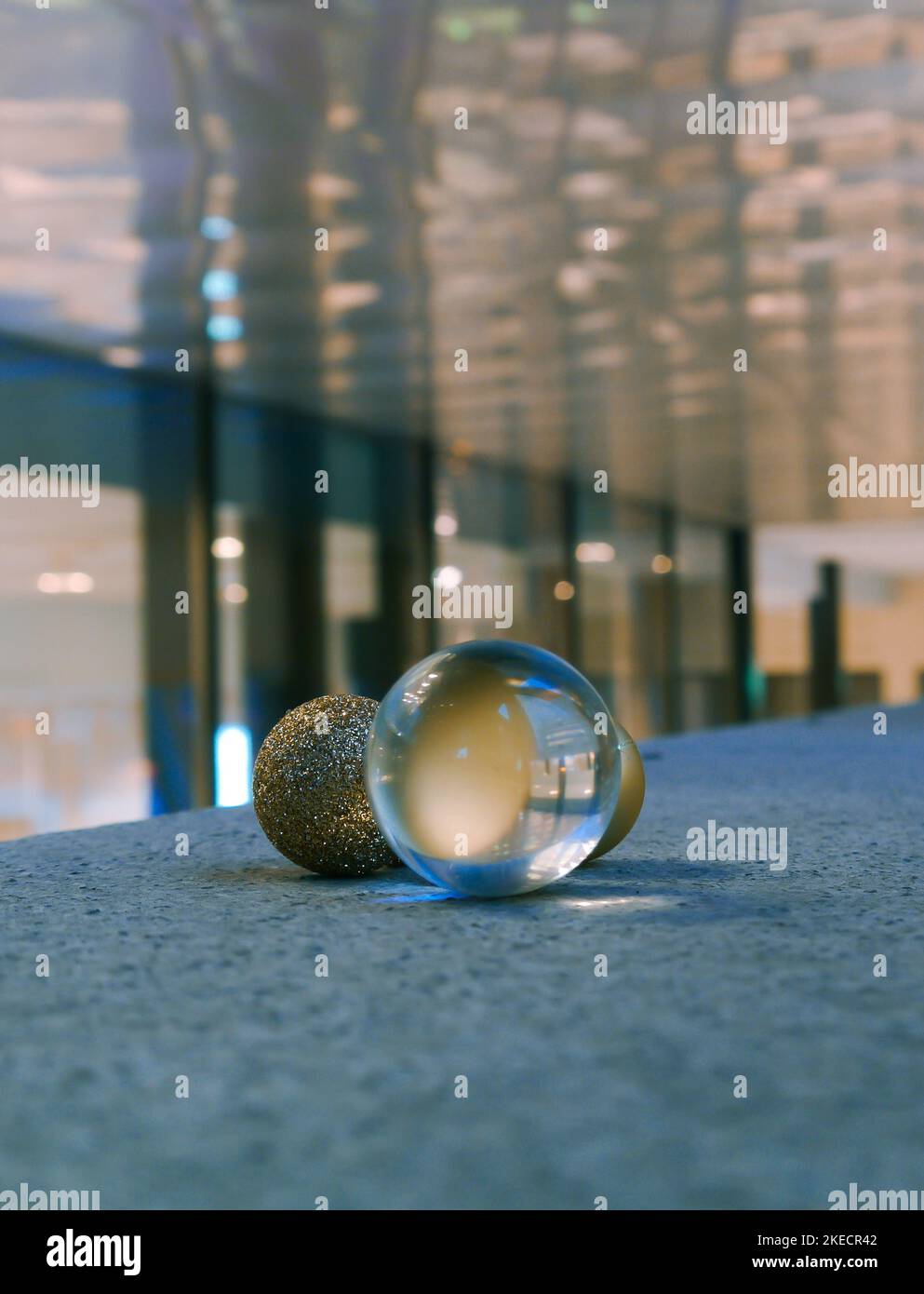 Crystal ball on the stone hi-res stock photography and images - Alamy