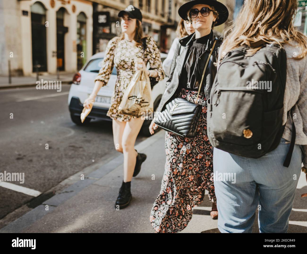 France, Lyon, street scene Stock Photo - Alamy