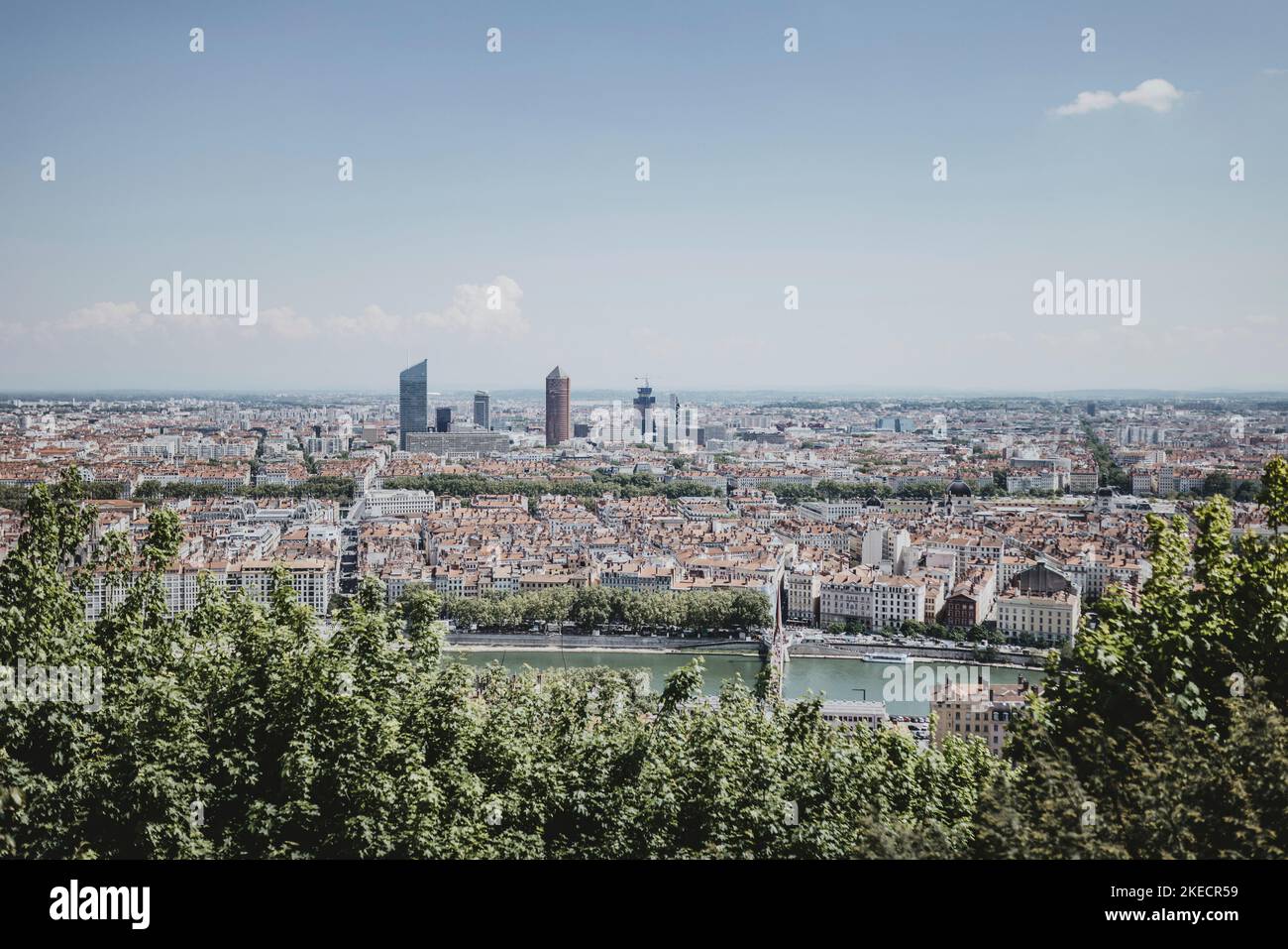 Lyon city view hi-res stock photography and images - Alamy